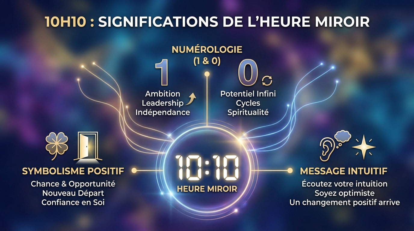 10h10 : découvrez la signification de cette heure miroir - Ovidie